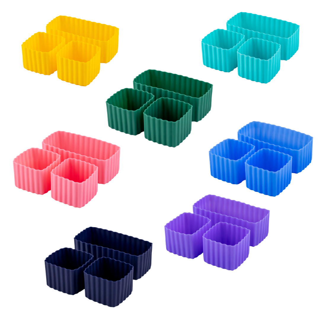 Silicone Bento Cups - Mixed – Cool 4 School Kids